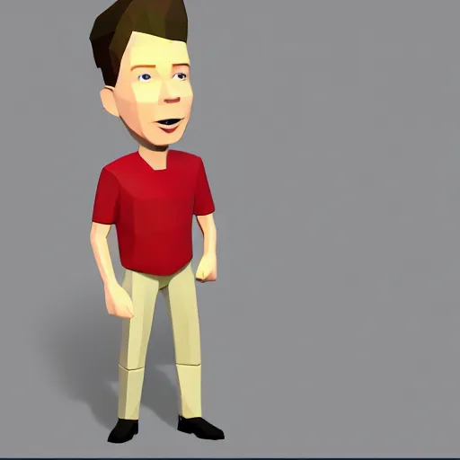 Isometrical low polygon rick astley standing | Stable Diffusion | OpenArt