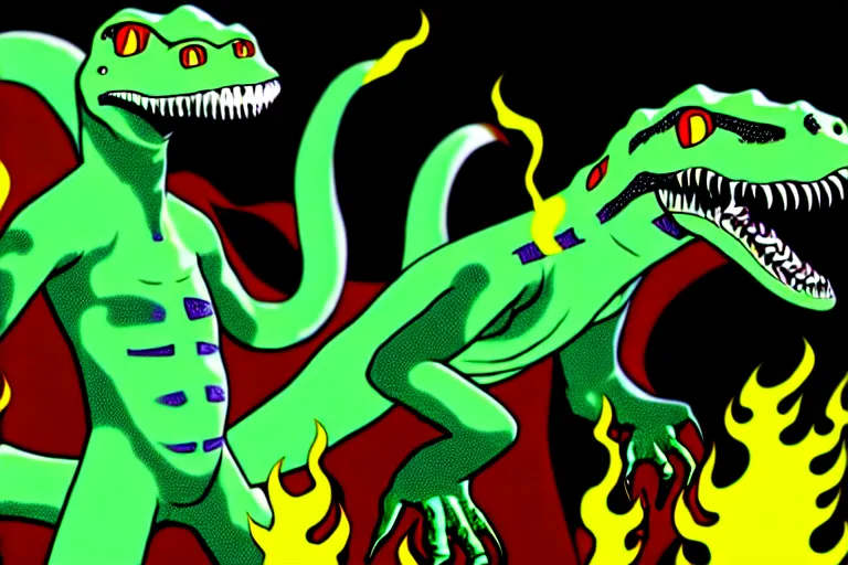 elasmosaur, reptillian demonic aura. slitherman. jet | Stable Diffusion ...