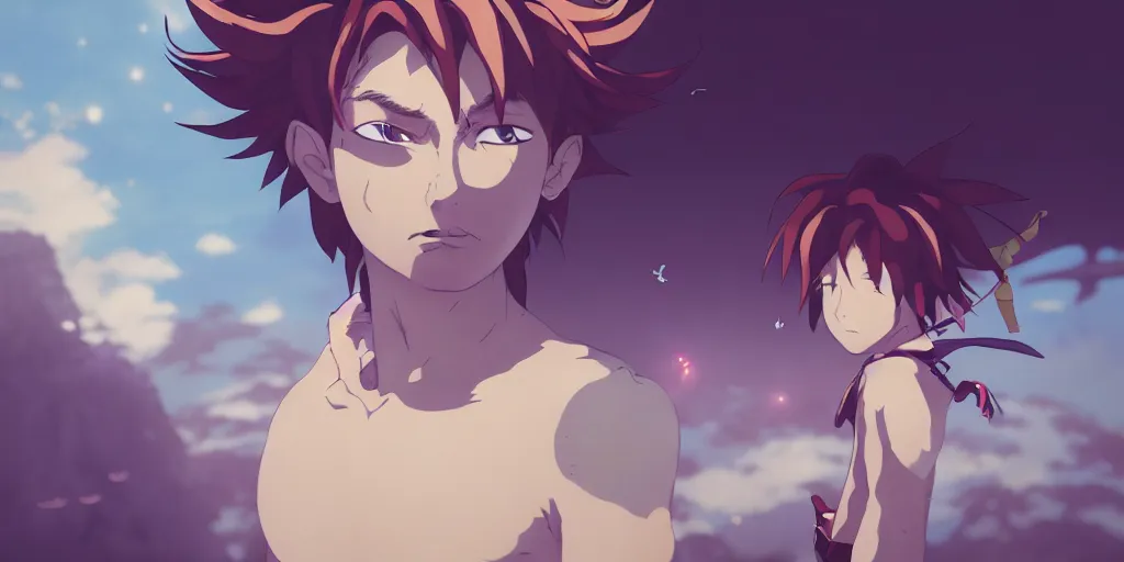 anime peter pan with dread-locs, prism highlights, | Stable Diffusion ...