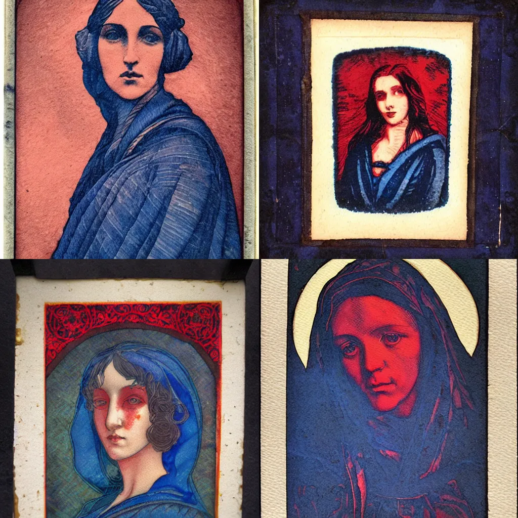 luminist chiaroscuro ambrotype etching, vibrant | Stable Diffusion ...