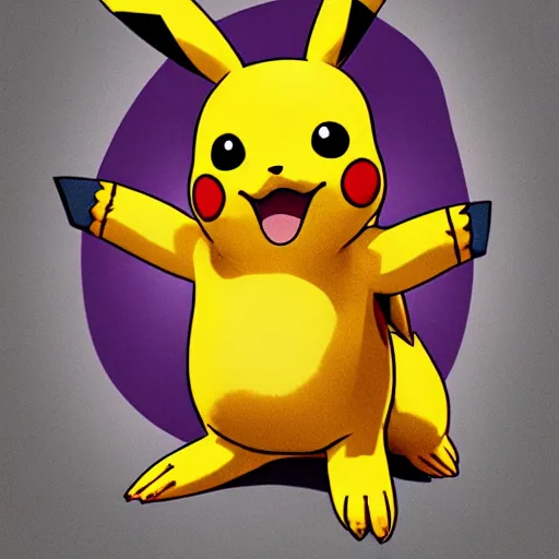 anatomy of pikachu, realistic artstyle, trending on | Stable Diffusion ...