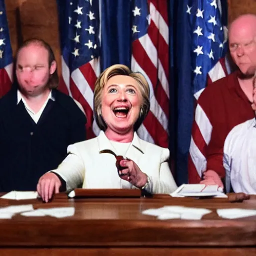 hillary clinton as the game master in a d & d session | Stable ...
