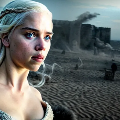 a selfie of daenerys targaryen played by a young | Stable Diffusion ...