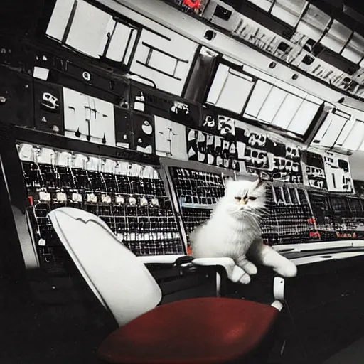 ragdoll cat working in the control room of a nuclear | Stable Diffusion ...