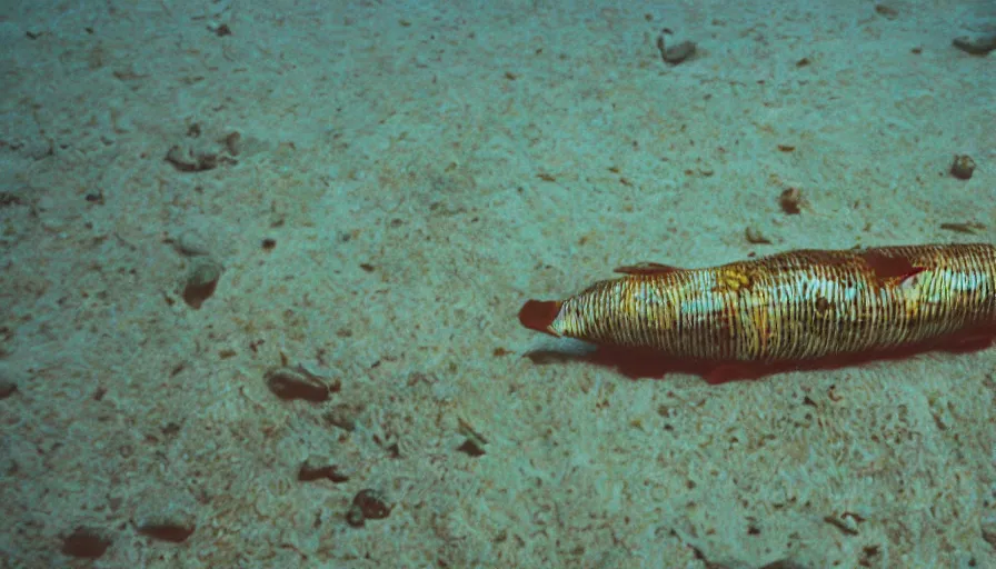 7 0 s movie still of man made of fish, cinestill 8 0 0 | Stable ...