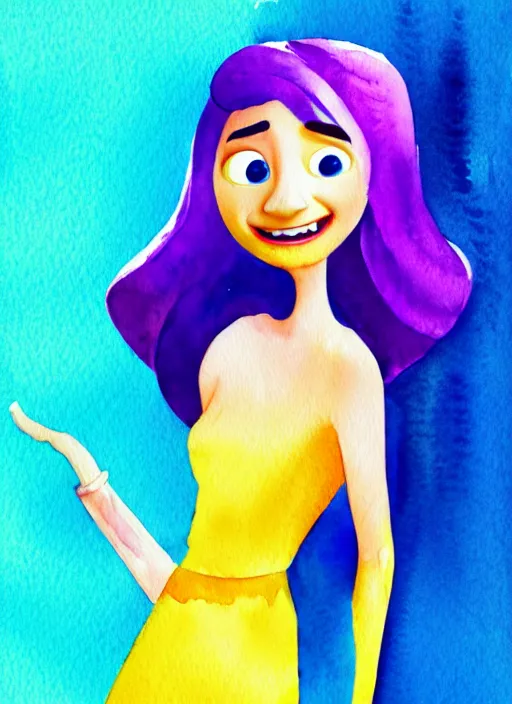 pixar character and sidekick, animated, beautiful | Stable Diffusion ...