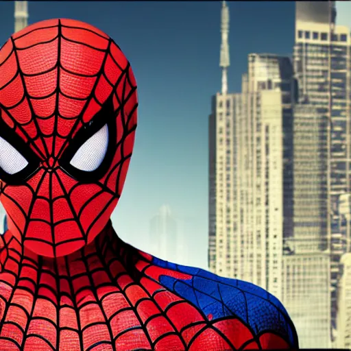 spiderman takes his mask off, revealing that he is | Stable Diffusion ...