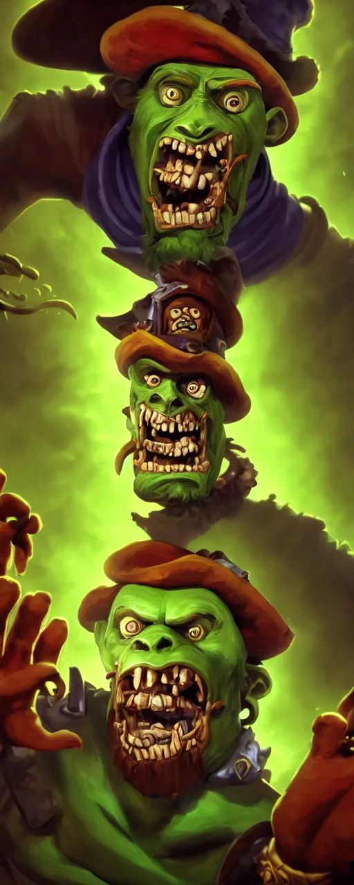 A Concept art foreshortening portrait of the green | Stable Diffusion