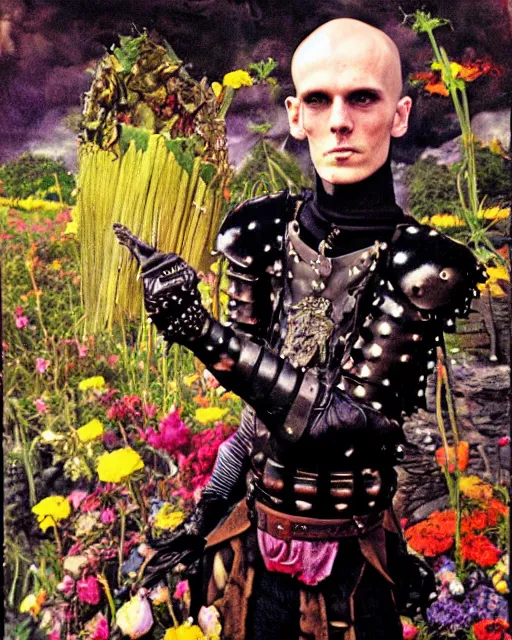 portrait of a skinny punk goth roald dahl wearing | Stable Diffusion ...