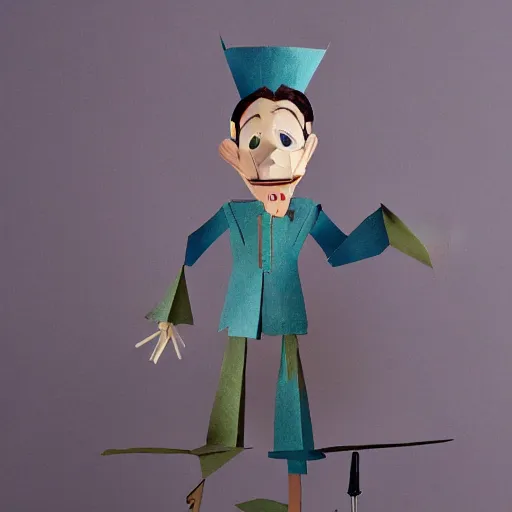 a paper sculpture of pinocchio | Stable Diffusion | OpenArt