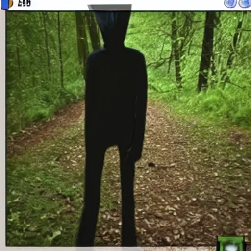 trailcam photo of slenderman | Stable Diffusion | OpenArt