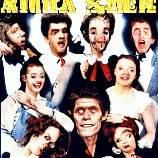 movie poster of rats, the musical starring willem dafoe | Stable ...