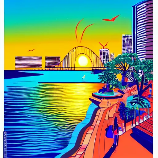 gorgeous romantic sunset, cliffside onlooking the | Stable Diffusion | OpenArt