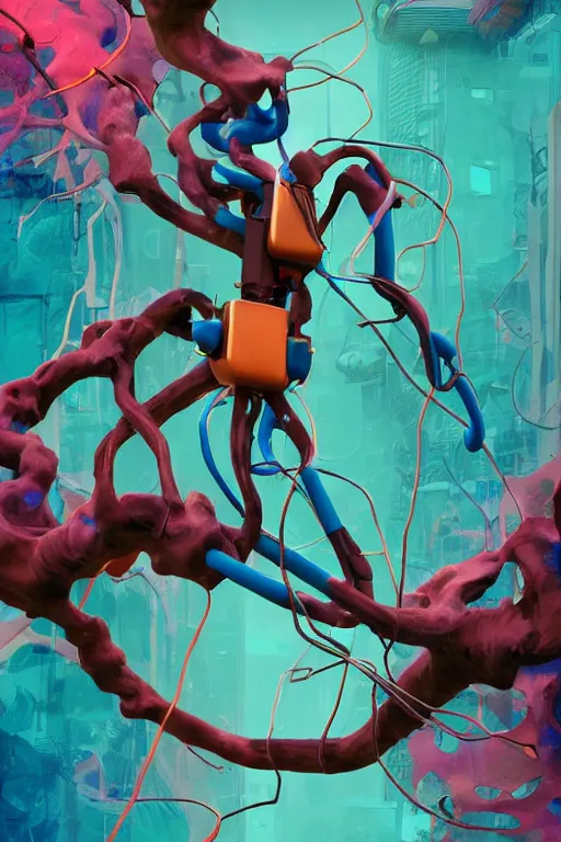 epic 3 d abstract 🇵🇷 headset hacker, spinning hands | Stable Diffusion ...