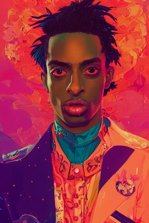 Beautiful Playboi Carti portrait, artstation winner by | Stable ...