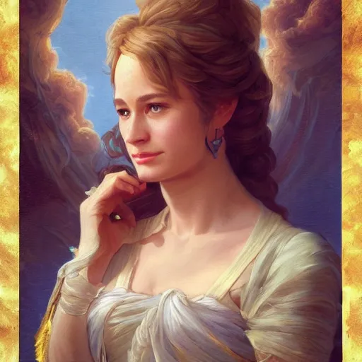 a fantasy style portrait painting of rachel lane / | Stable Diffusion ...