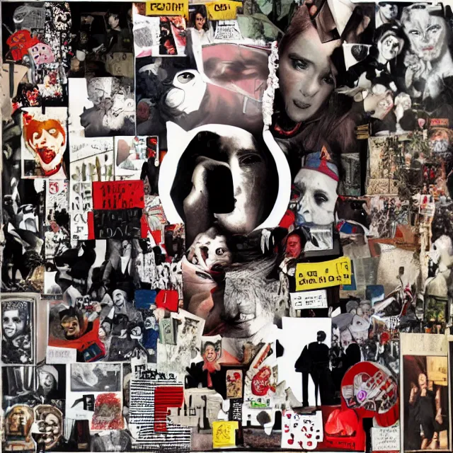 hate, collage art | Stable Diffusion | OpenArt