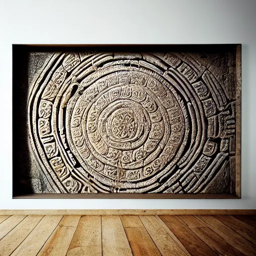 ancient engraving on a wall, 4 k, photography, highly | Stable ...