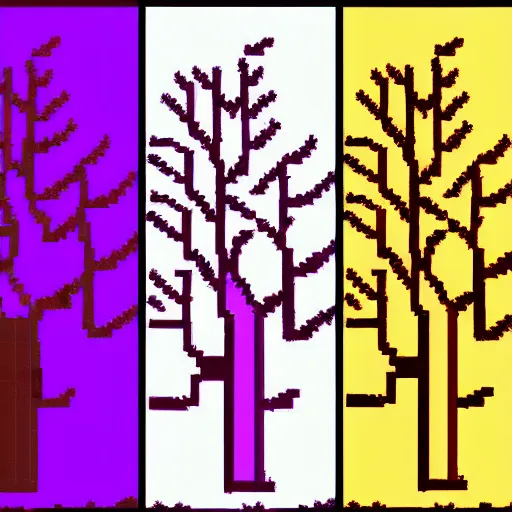 Growing Tree Sprite Sheet