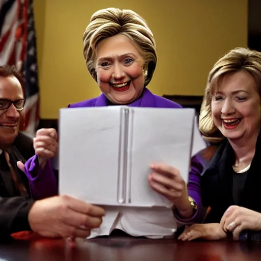 hillary clinton as the game master in a d & d session | Stable ...