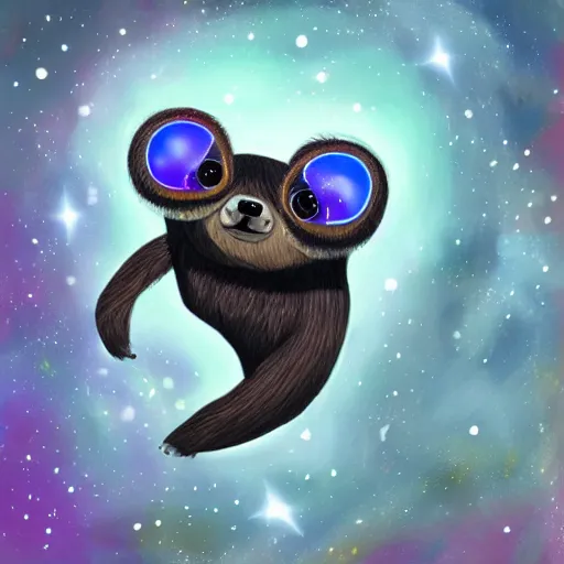 galaxy sloth concept art | Stable Diffusion | OpenArt