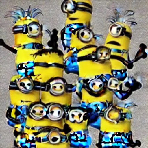 the minions, fight club!!!!! | Stable Diffusion | OpenArt