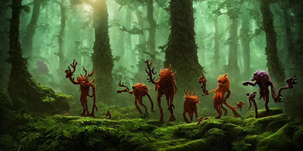 anthropomorphic - cube - dice - creatures lurking in | Stable Diffusion ...