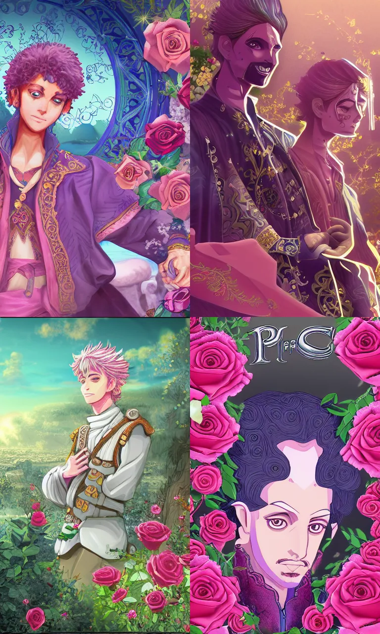 highly detailed digital art of prince of roses 4k | Stable Diffusion | OpenArt