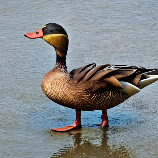 human arms attached to a duck | Stable Diffusion | OpenArt