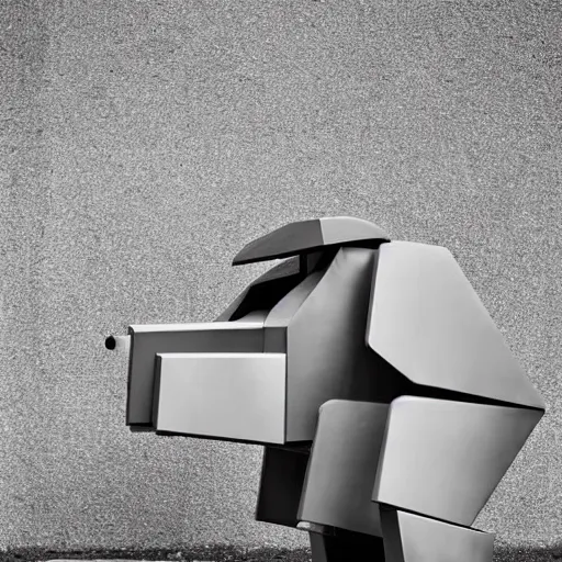 brutalist robot dog, sharp edges, modern, minimalist | Stable Diffusion ...