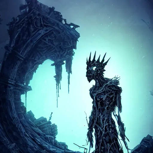 Photo of a (dormant) cyborg (Sentinel) holding the | Stable Diffusion ...