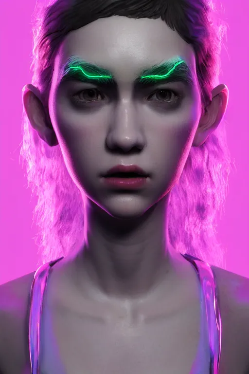 grimes 3 d render, octane render, zbrush, | Stable Diffusion | OpenArt