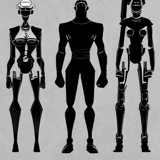 stylized proportions, human, large shoulders, thin | Stable Diffusion ...