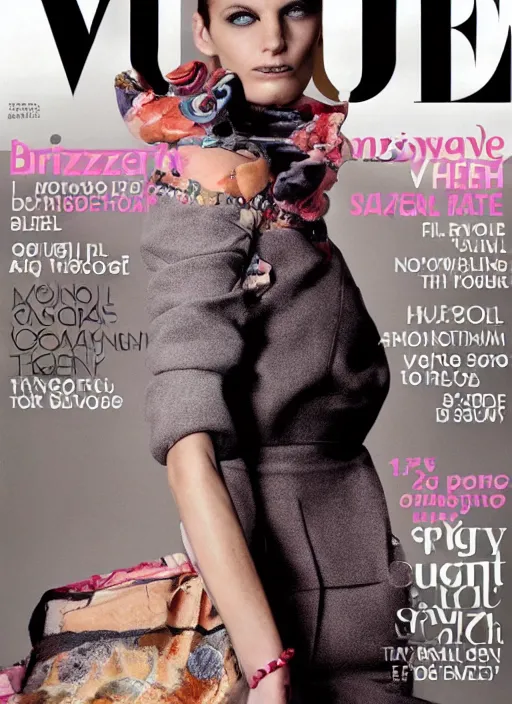 bizarre pose on the catwalk vogue cover | Stable Diffusion | OpenArt