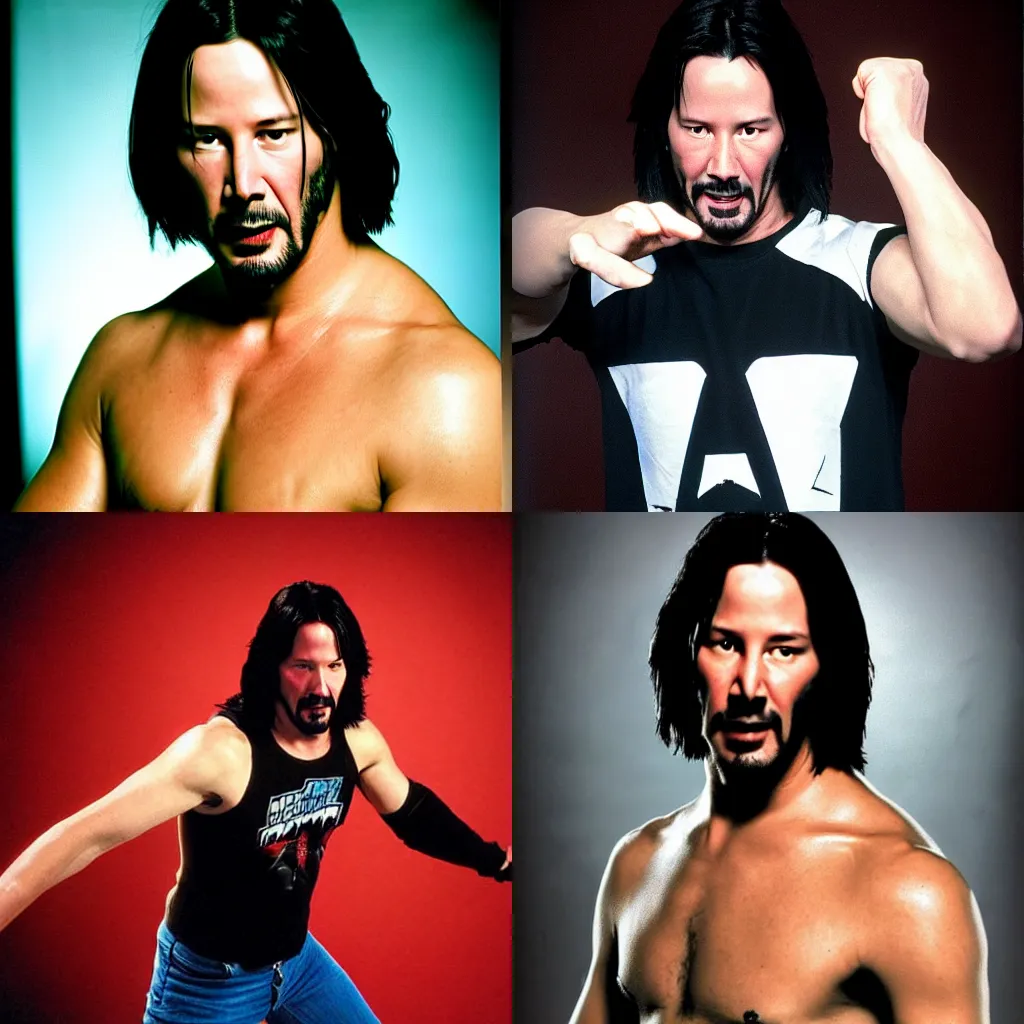 keanu reeves as wwe xpac, ultra realistic, | Stable Diffusion