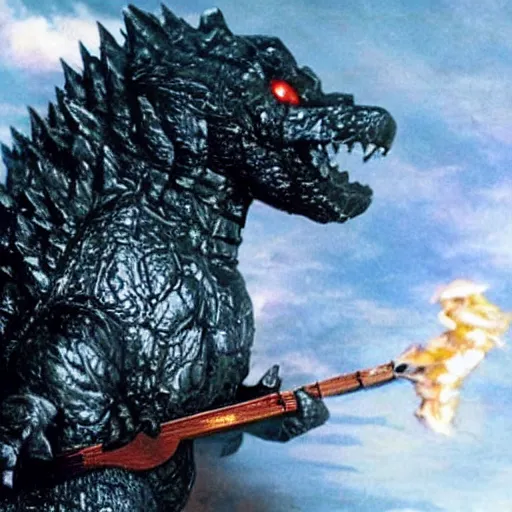 godzilla megadeath rock and roll godzilla heavy metal | Stable ...