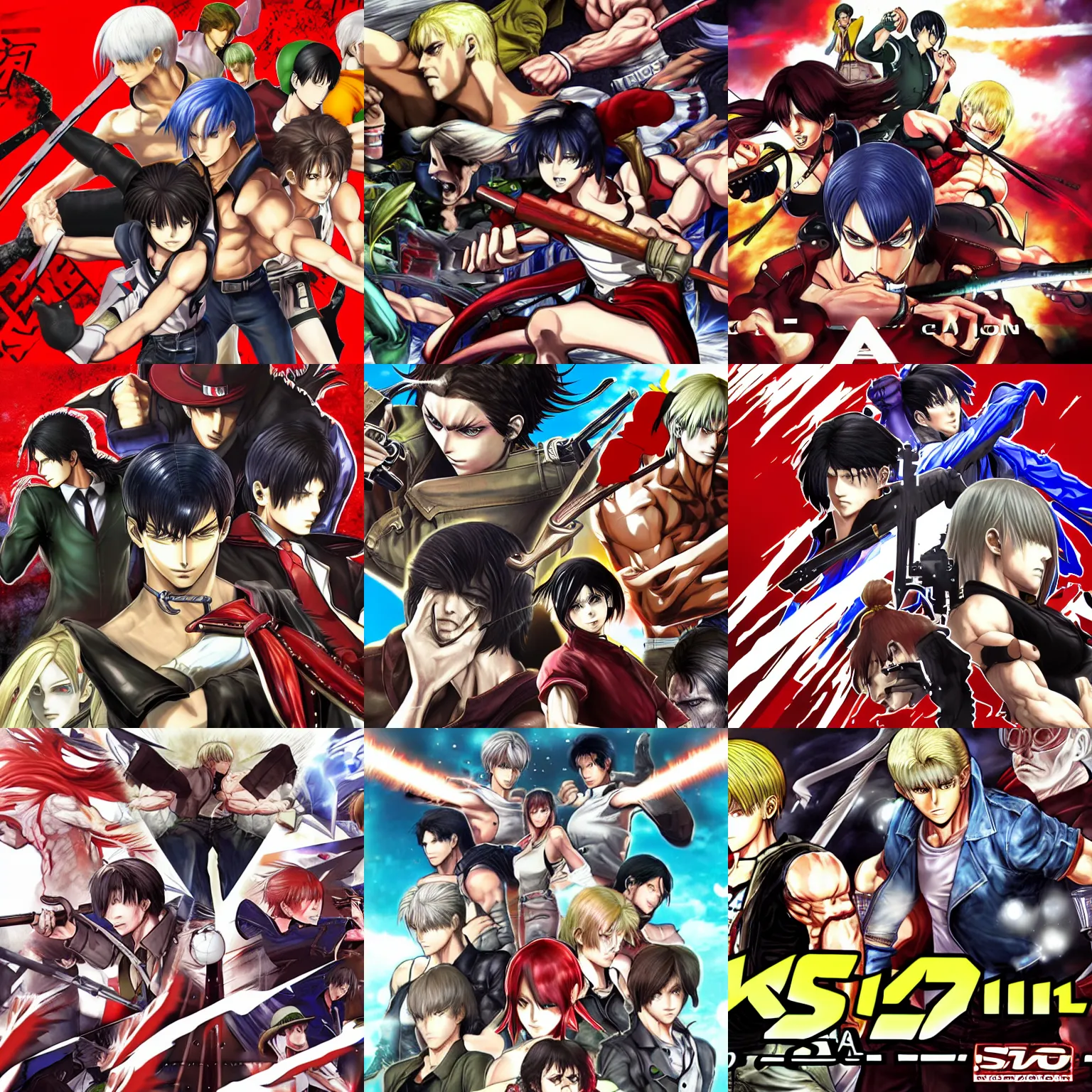 art by SNK and CAPCOM | Stable Diffusion