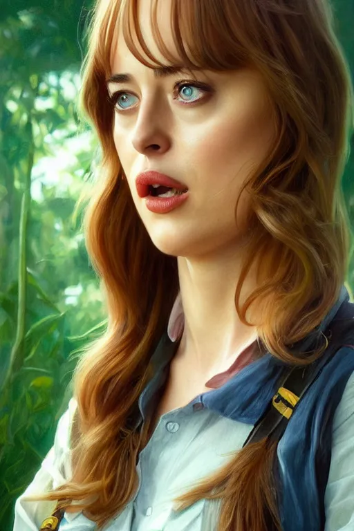 dakota johnson in the movie caddyshack, screencap, | Stable Diffusion ...