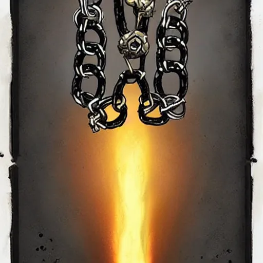 black chain weapon, war chain, heavy chain, | Stable Diffusion | OpenArt