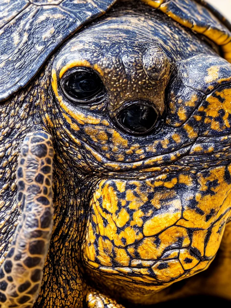 portrait photograph of a turtle with the face of neil | Stable Diffusion