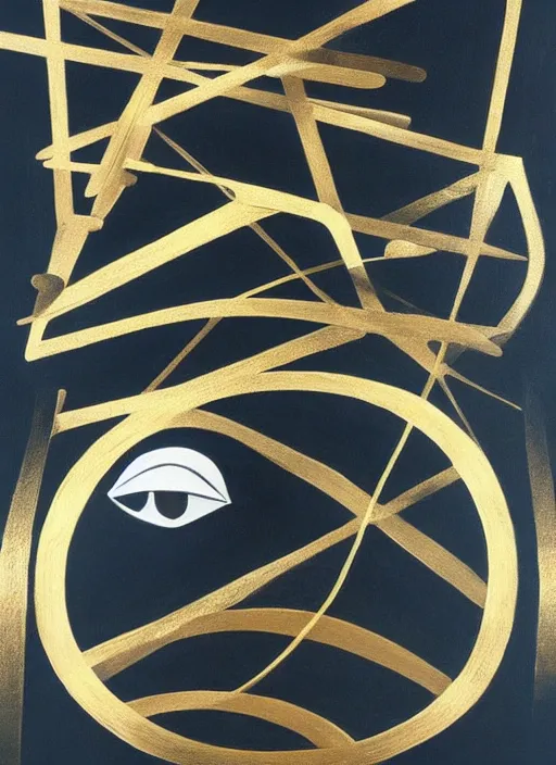 crow, award - winning painting, abstract, gold and | Stable Diffusion | OpenArt