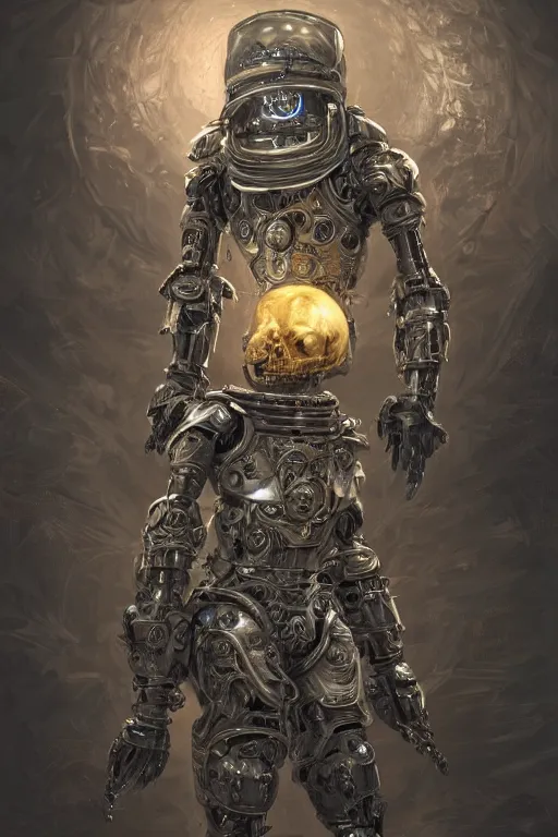 Illustration of a whimsical robot sitting holding a | Stable Diffusion ...