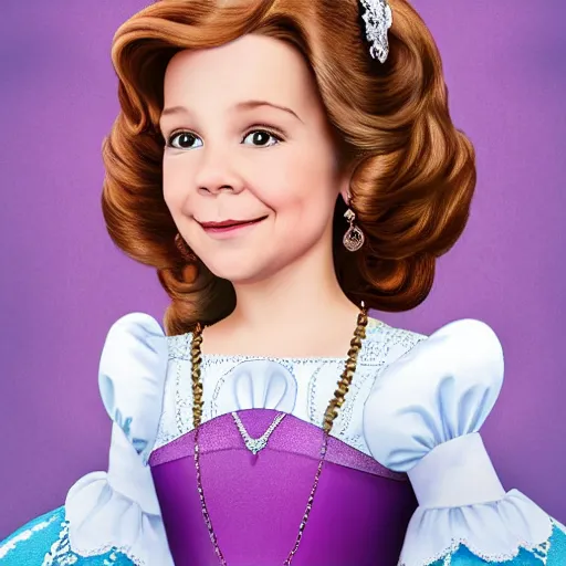 photo portrait of sofia the first | Stable Diffusion | OpenArt
