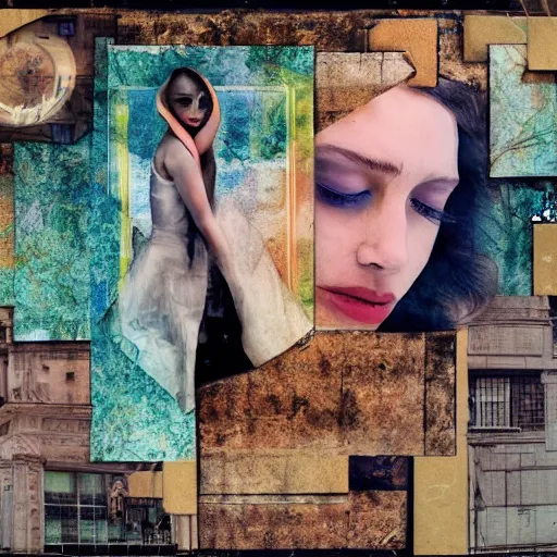 mixed digital media digital collage | Stable Diffusion | OpenArt