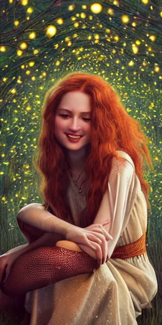 a totally enraptured smiling young woman surrounded by | Stable ...