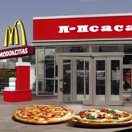 McDonald's advertisement for the McPizza | Stable Diffusion | OpenArt
