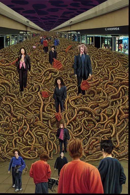 a hyperrealistic painting of a parasite vampire | Stable Diffusion ...