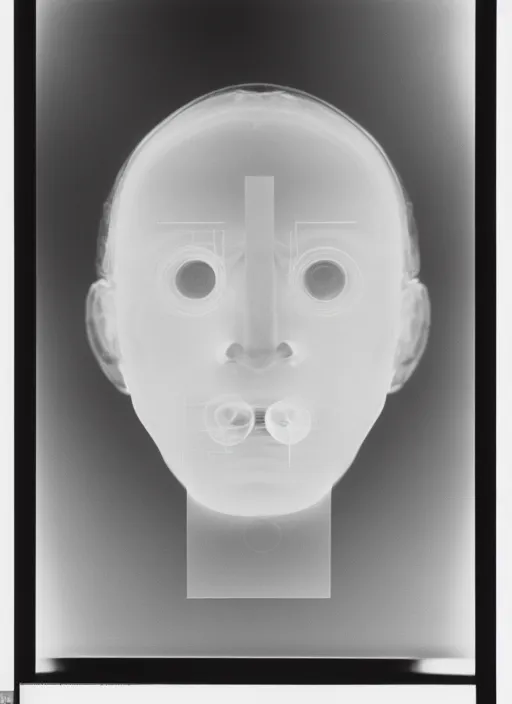 realistic object photo of a face made pure transparent | Stable ...