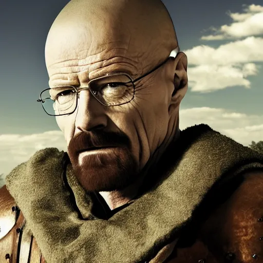walter white from breaking bad wearing medieval armor | Stable ...