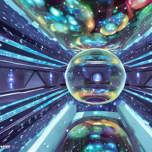 bubble city in space, futuristic style | Stable Diffusion | OpenArt